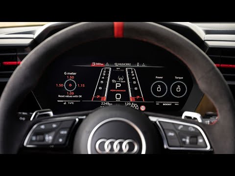Audi s3 2020 / acceleration 0 - 100km - top speed / 1/4 Mill