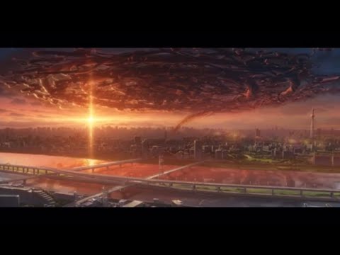 Suzume: Sky over Tokyo scene - YouTube