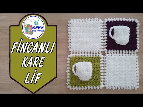 Fincanlı Kare Lif Modeli Yapılışı | lif modelleri ve yapılışları, yeni lif modelleri, lif örnekleri