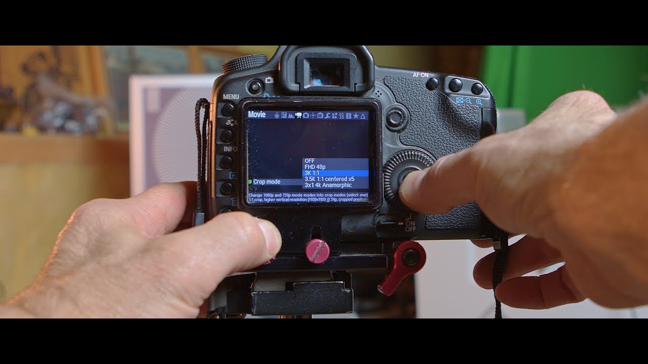 5D Mark ii Crop Record Setup - Shot on 50D in 10bit Raw 4k Anamorphic ...