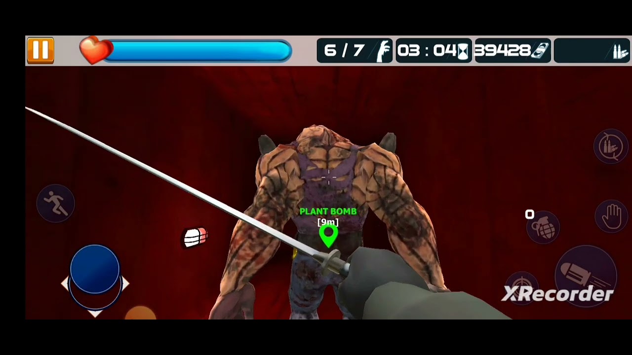 part4 real zombie hunter 2 fps shooting in army bunker all levels - YouTube
