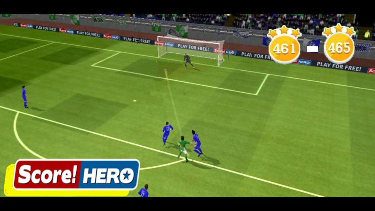 Score! Hero - Level 461 - 465 - Complete 3 Stars Walkthrough - YouTube