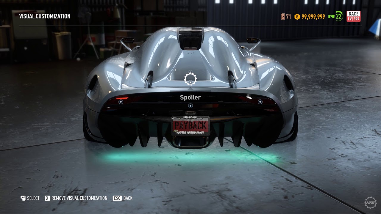 NFS Payback Koenigsegg Regera Fastest Car Ever Max Tuning! - YouTube