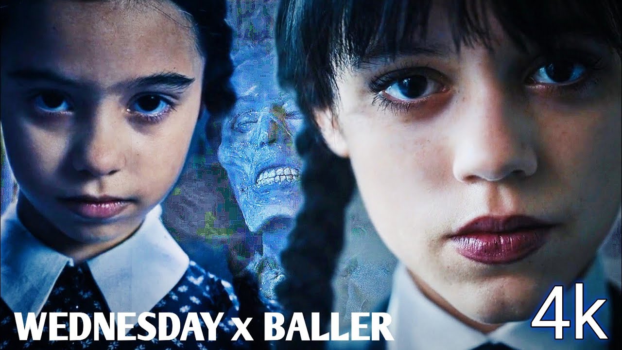 WEDNESDAY x BALLER 🥀 | FT. WEDNESDAY ADDAMS EVOLUTION 😈 EDIT 🔥 | BALLER ( SLOWED X REVERSE ...