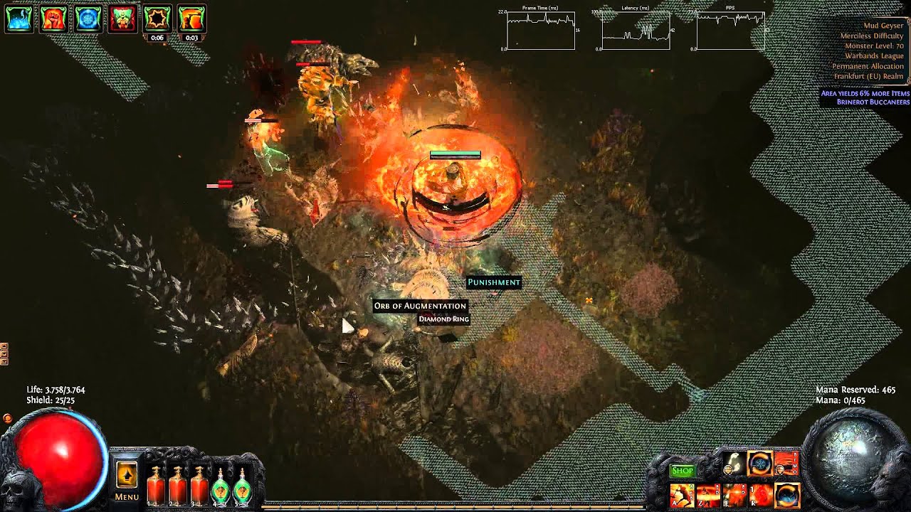 Patch 2.0 Mud Geyser Map Boss Guide lvl 70 - Path Of Exile - YouTube