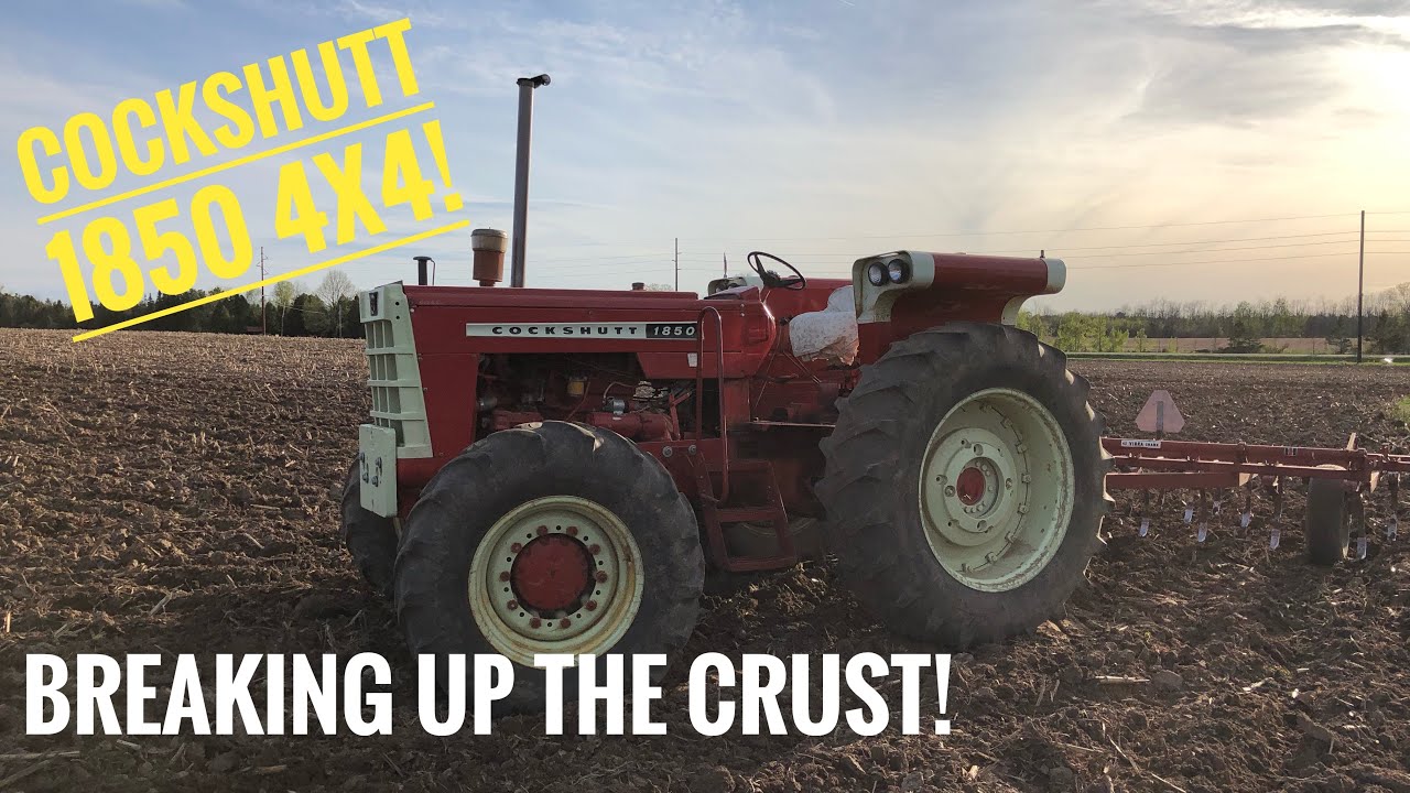 Cockshutt 1850 MFWD Tractor: Breaking Up The Crust! Time To Get In The ...