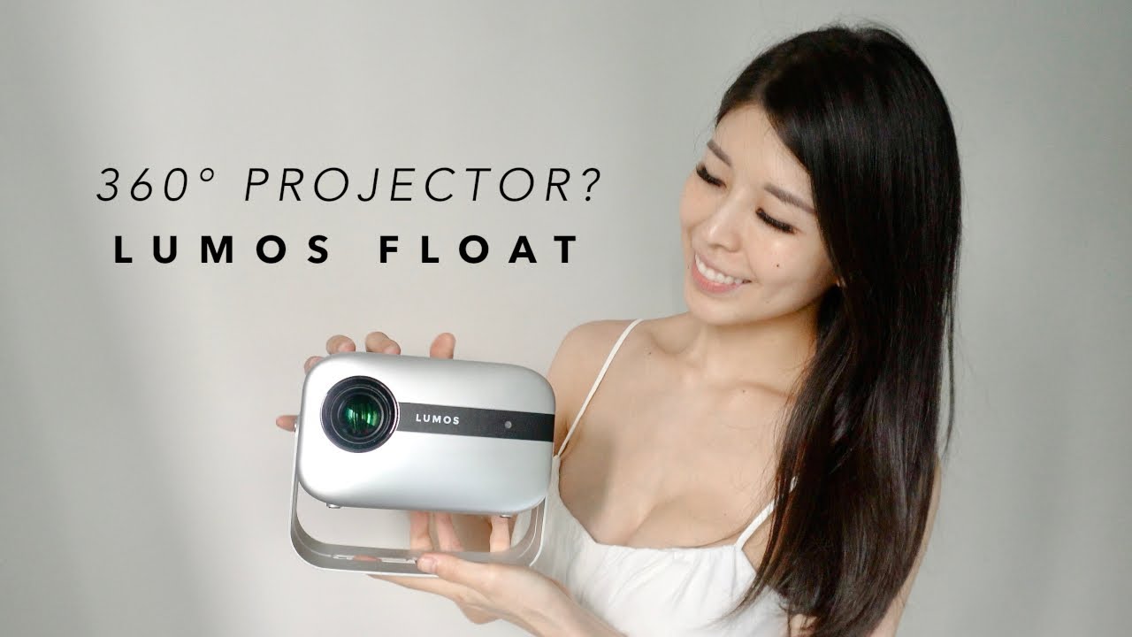 A COMPACT POWERHOUSE - LUMOS FLOAT Review - First 360° Rotatable Projector 📽️ - YouTube