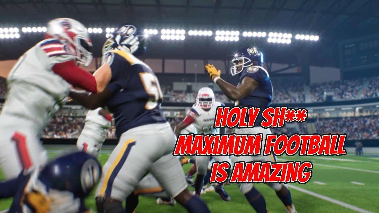 Maximum Football Beta Trailer Gameplay - YouTube