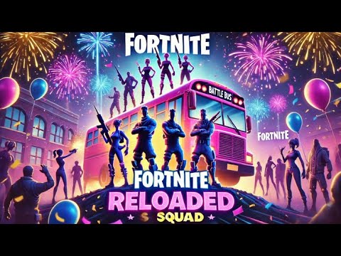 FORTNITE RELOADED SQUAD GAME! - YouTube
