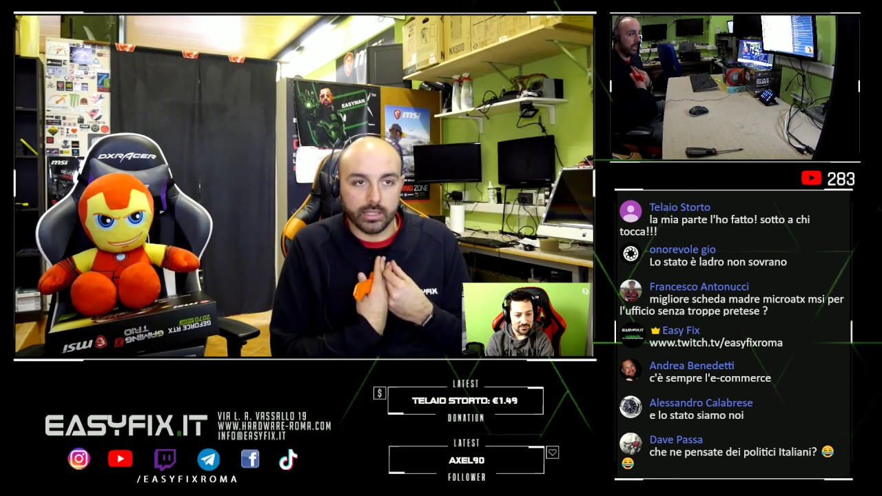 Fabio assembla un pc gaming da 1800 euro per un follower - YouTube