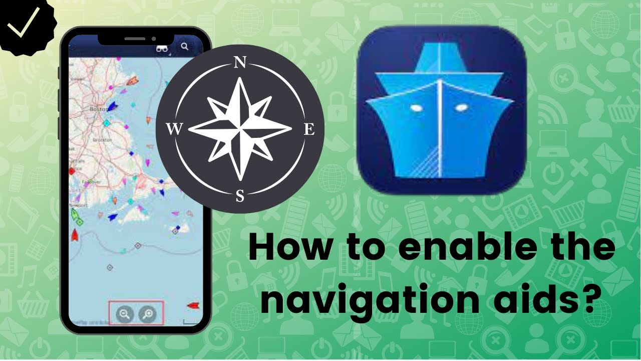 How to enable the navigation aids function in Marine Traffic? - YouTube