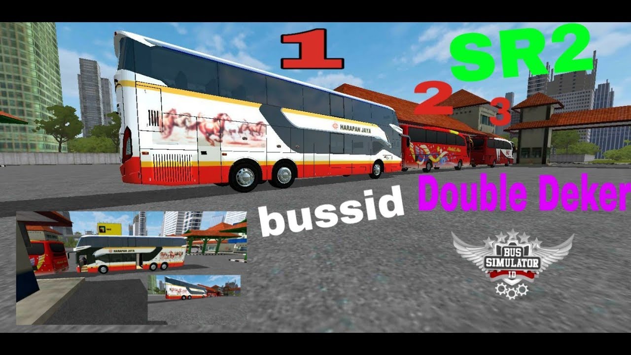 Jakarta blitar menggunakan bus Sr2 Double deker dari laksana - YouTube