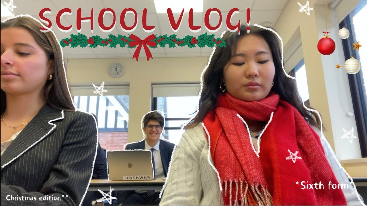 school vlog 3: christmas edition - YouTube