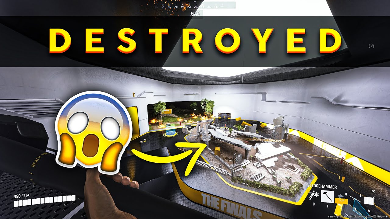 I Destroyed😱"The Finals" Practice Range || by the Heavy character ...