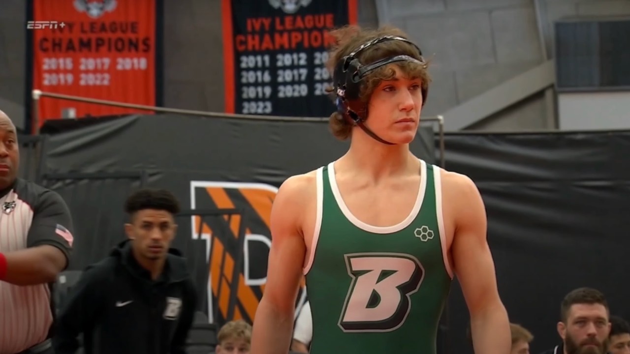125lbs Carson Wagner (Binghamton) vs Drew Heethuis (Princeton) - YouTube