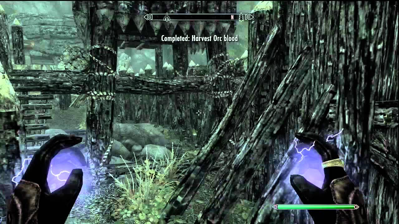 Skyrim Discerning The Transmundane Harvest Blood Walkthrough - YouTube