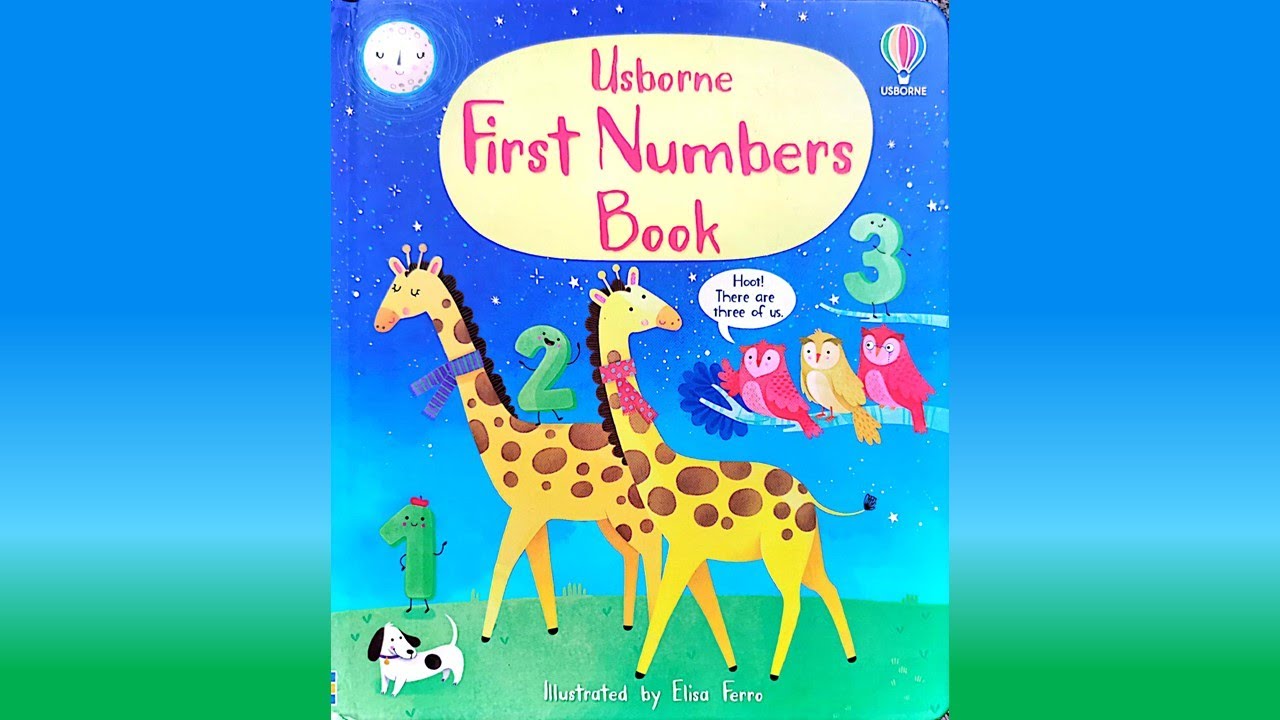First Numbers Book by Mary Cartwright | Read aloud by Gozan John # ...