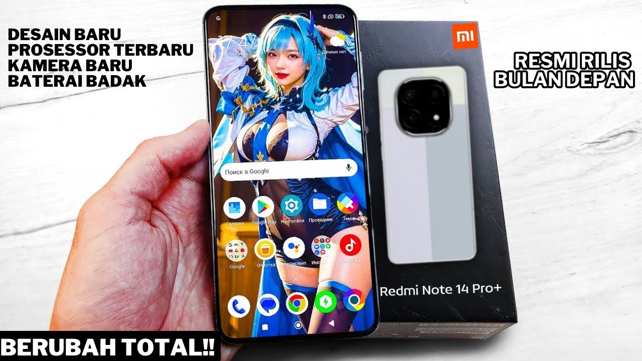 YESS!! REDMI NOTE 14 PRO+ RILIS DI INDONESIA - INI DIA SPESIFIKASI DAN ...