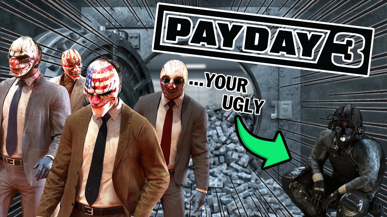 Becoming Rich and Bullying NPC'S | PAYDAY 3 - YouTube