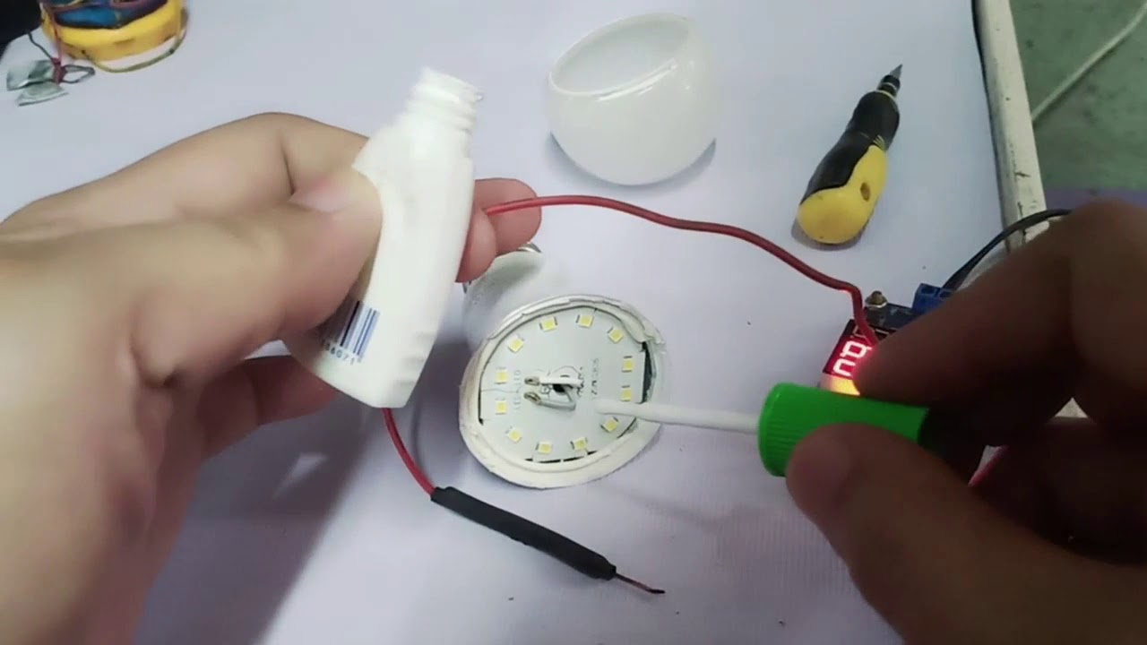 LED BULB REPAIR / paano ayusin ang sIrang LED BULB - YouTube