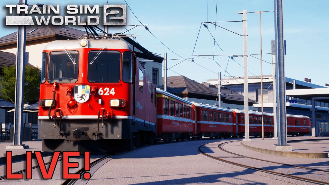 AROSA LINE PS4 LIVE!! - Train Sim World 2 (3/27/21) - YouTube