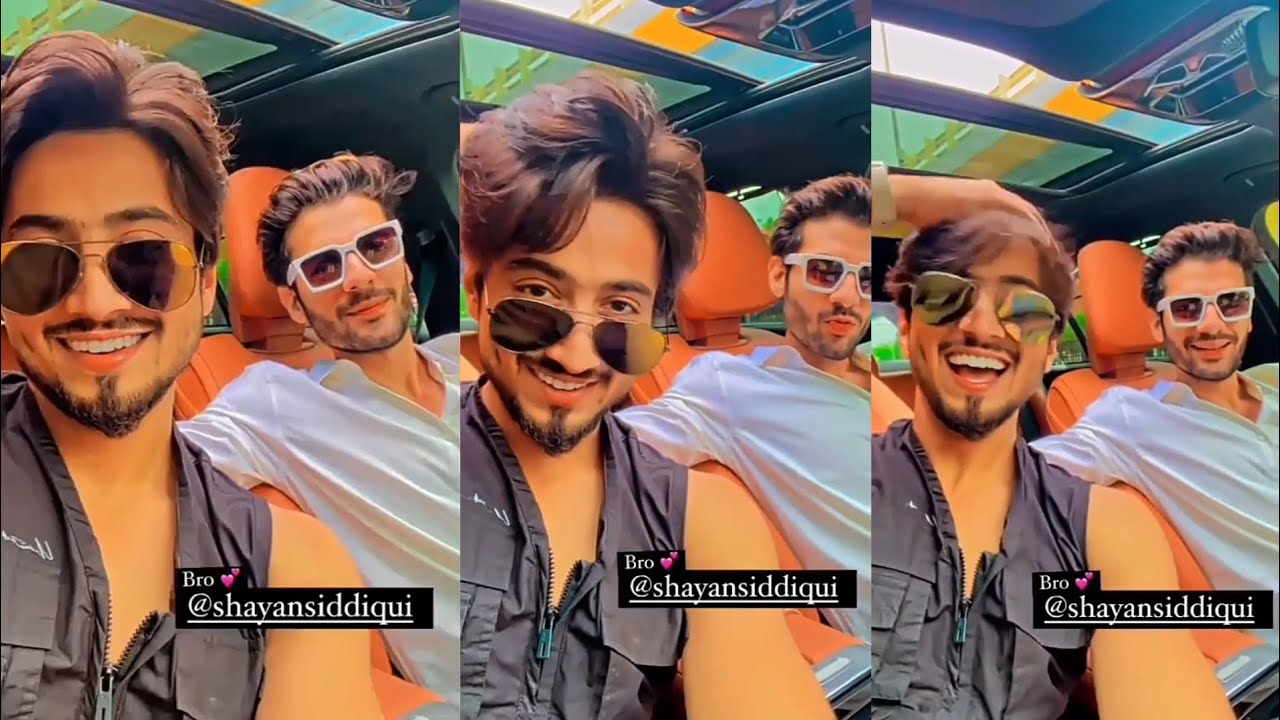 Mr Faisu Enjoying in New Car Of Shayan Siddiqui😁💘 - YouTube