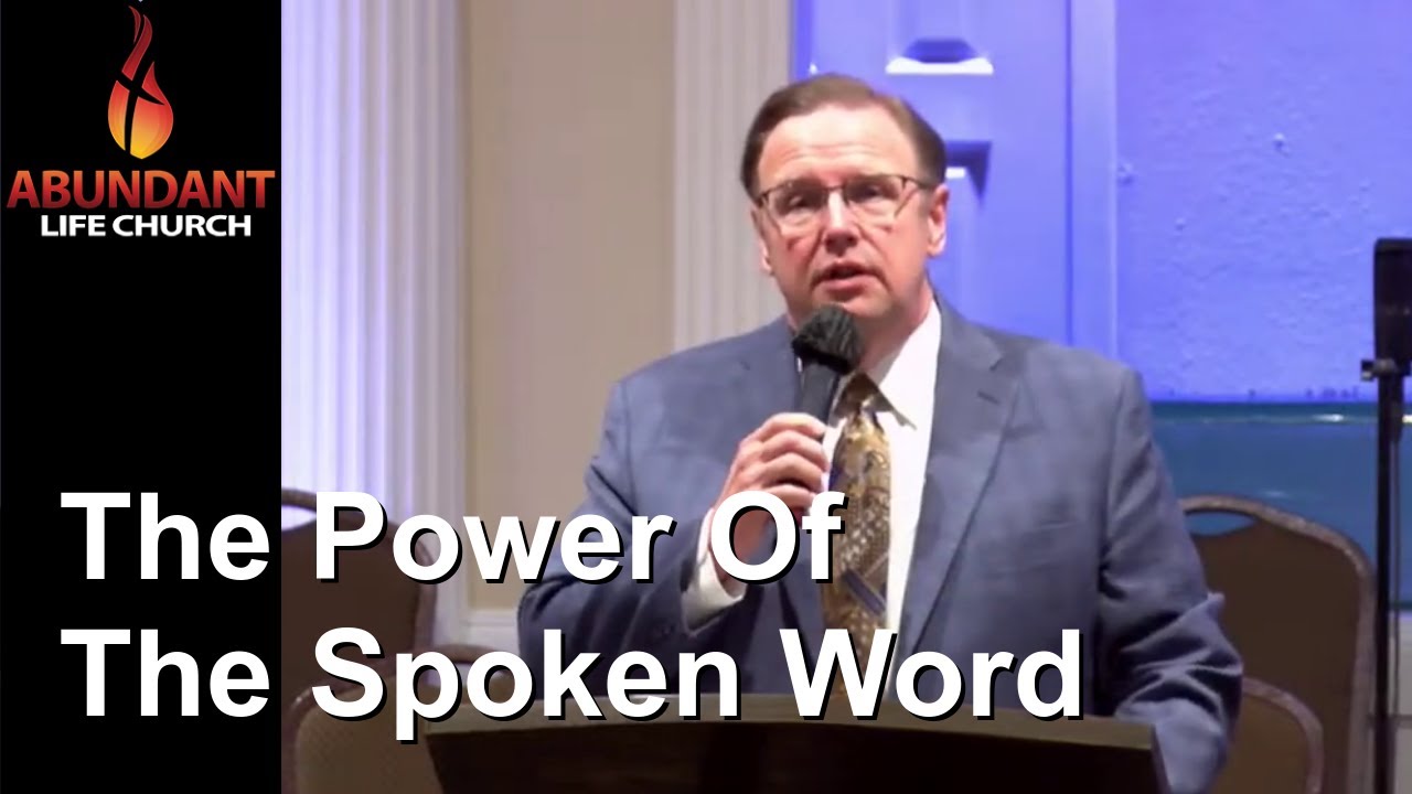 "The Power Of The Spoken Word" - Reverend Jeff Story - YouTube