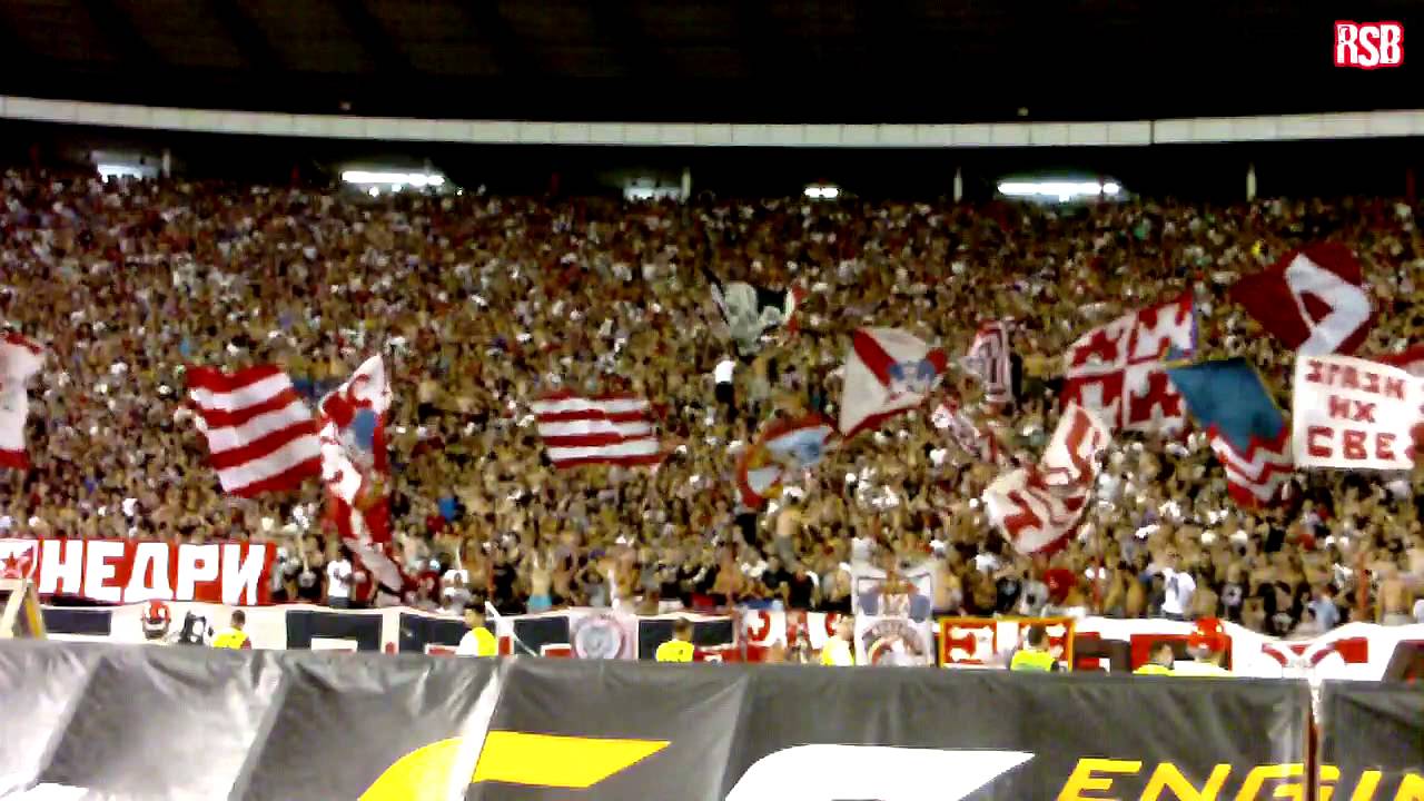 Delije: Crvena zvezda - Cernomorec 0:0, Zvezdo le, ole, ole, ola i ...