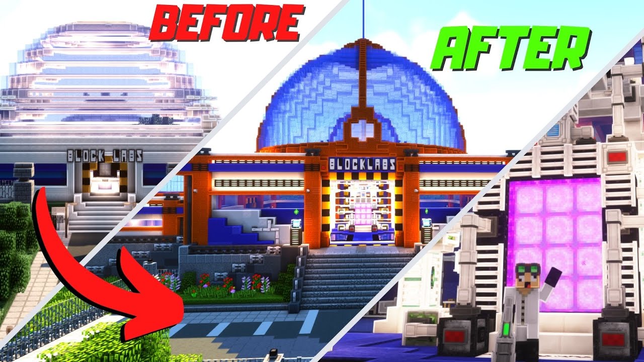 Upgrading BLOCK LABS in Minecraft - YouTube