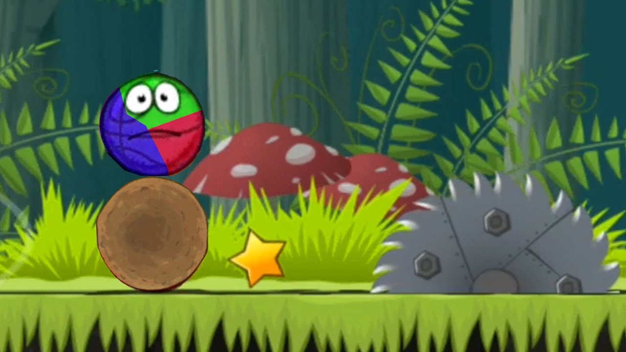 Red Ball 4 - Sad RGB Basket Ball Gameplay in Hills & Forest - YouTube