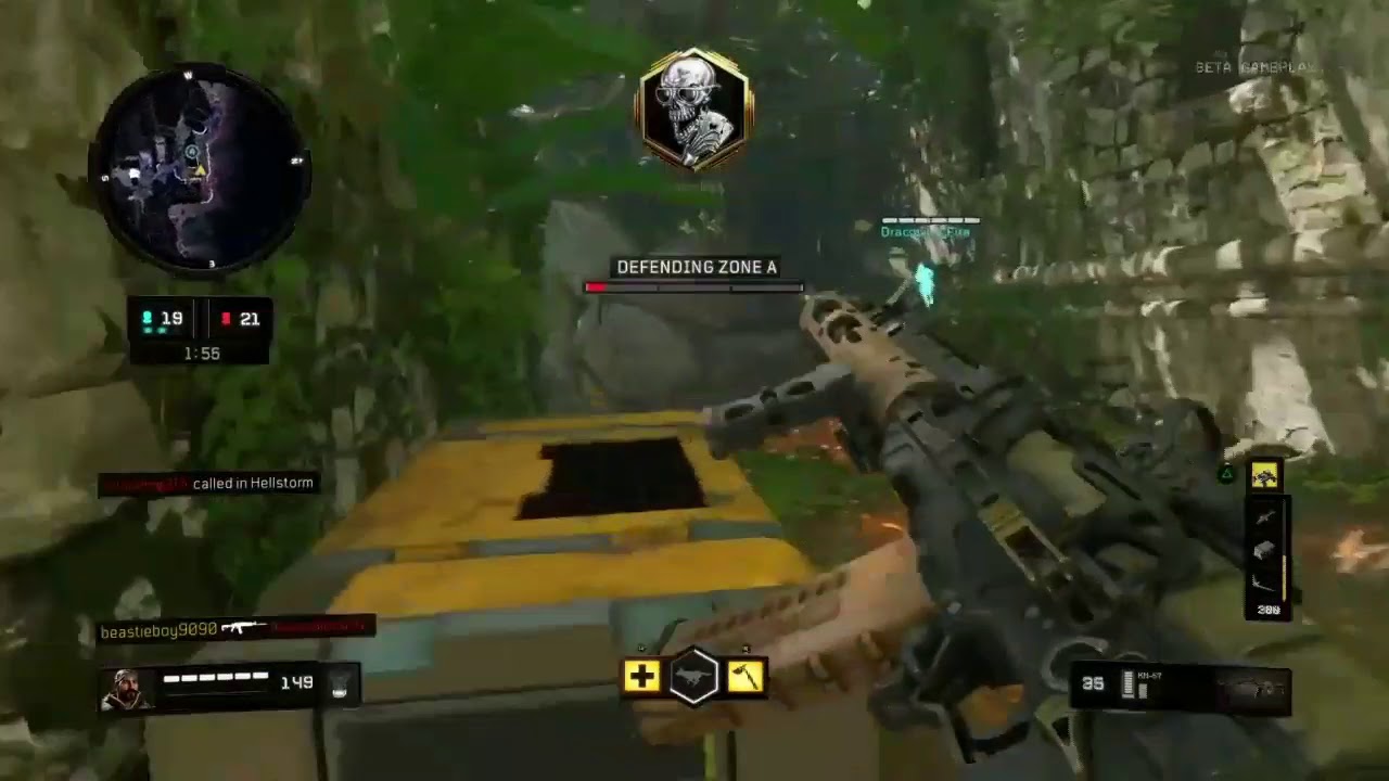 BLACK OPS 4 control 5man squad - YouTube