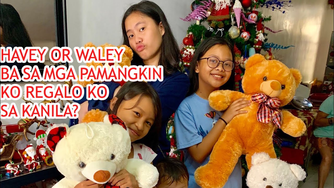 HAVEY OR WALEY REGALO NAGUSTUHAN BA NG MGA PAMANGKIN KO ? - YouTube