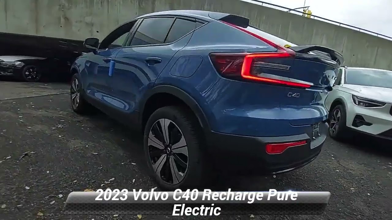 New 2023 Volvo C40 Recharge Pure Electric Plus, Summit, NJ 230235 - YouTube