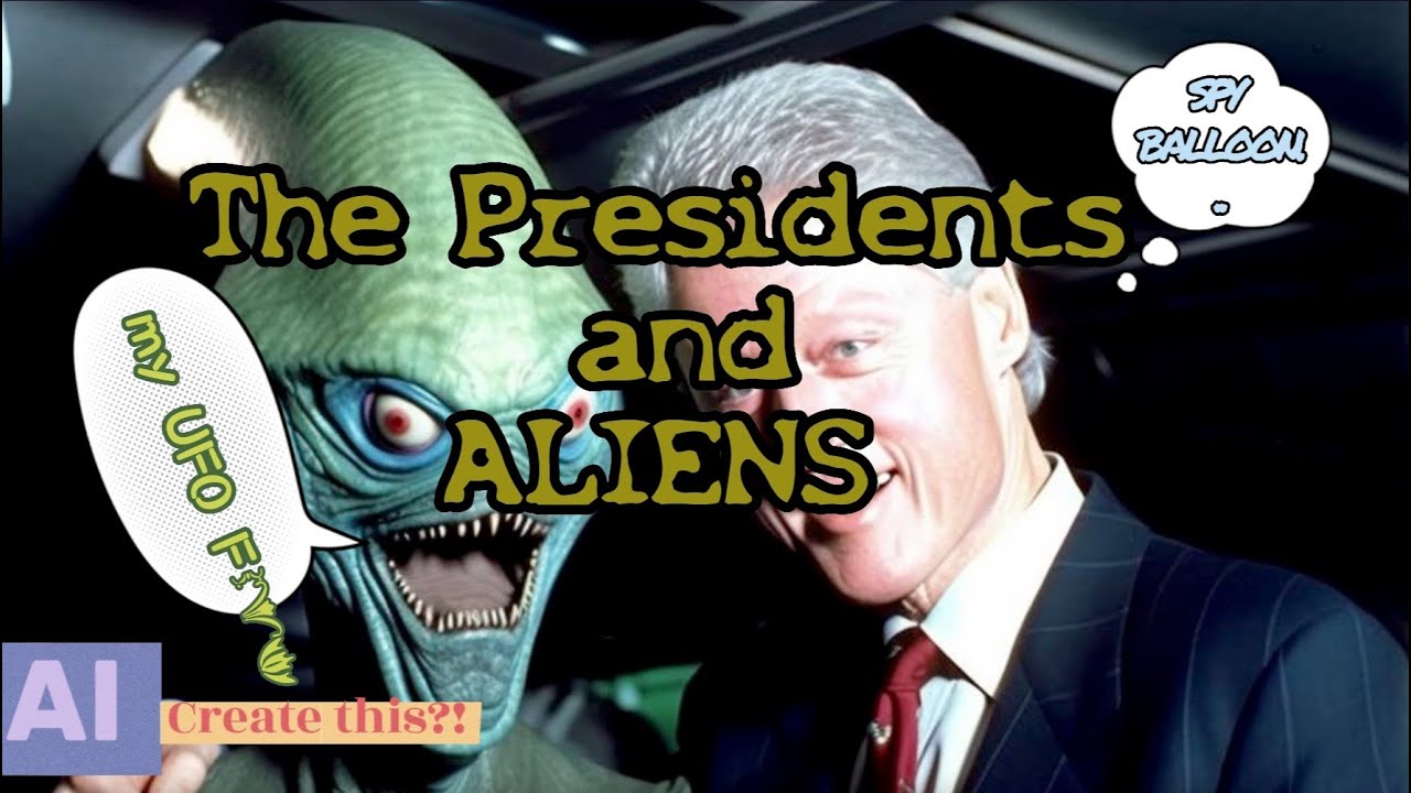 Aliens meet with all Presidents by AI - YouTube