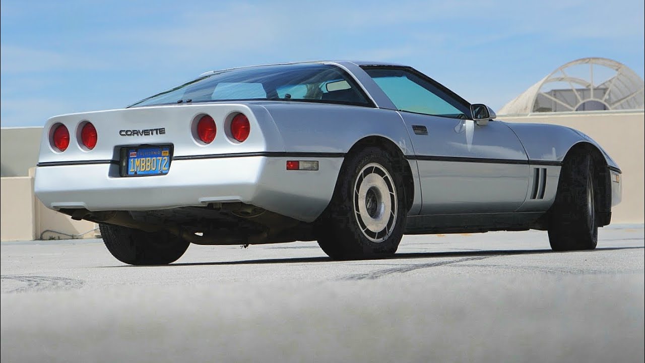 1984 chevrolet corvette c4 walk around and test drive - YouTube
