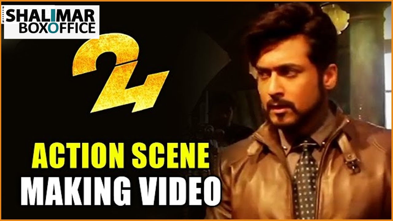 24 Movie Action Scene Making Video || Suriya, Samantha, Nithya Menen ...