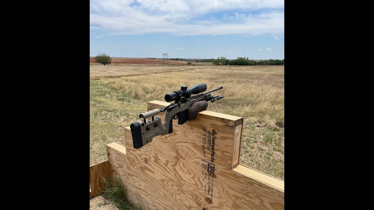 Ruger Go Wild 308 - drop data at 760 yards - YouTube