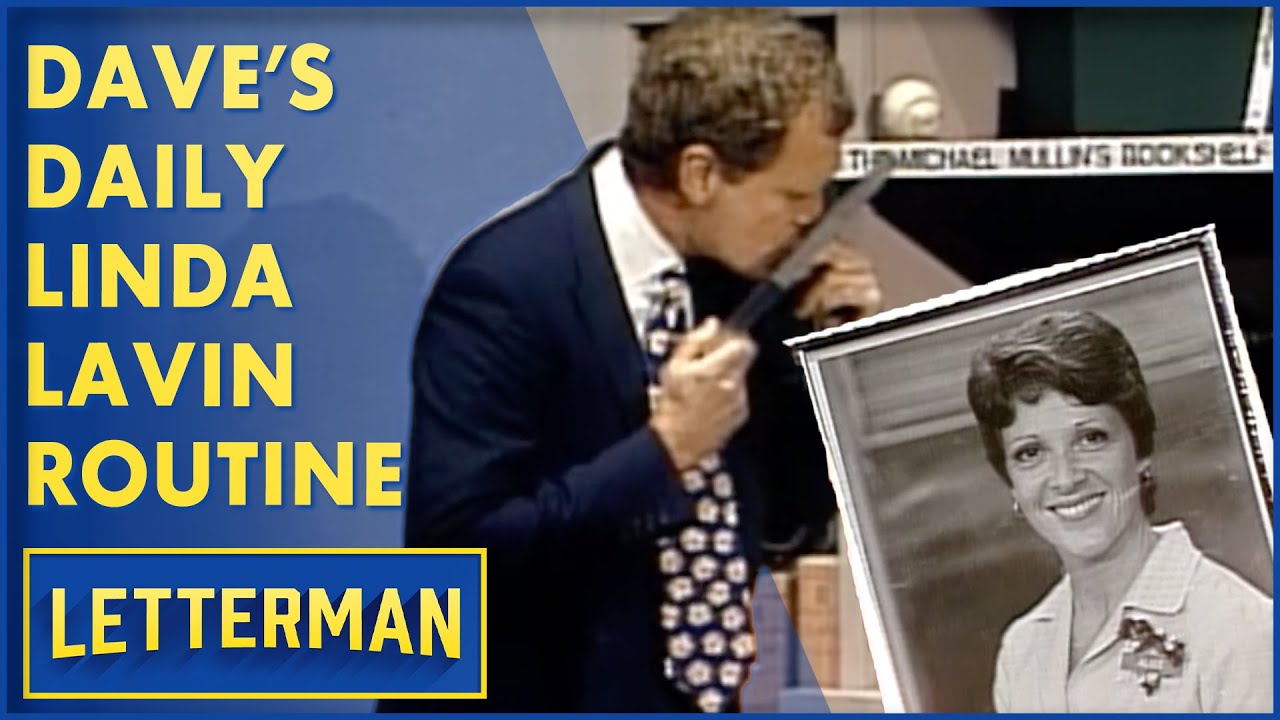 Dave's Daily Linda Lavin Routine | David Letterman - YouTube