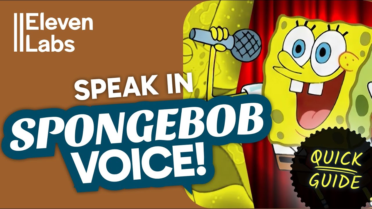 How to Make SpongeBob’s Voice with Eleven Labs (Step by Step) - YouTube