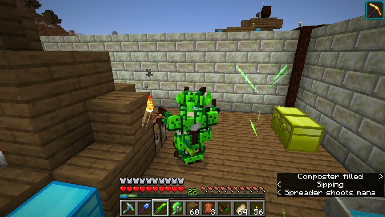 Minecraft avec Botania Épisode: 17 Armure de Terrasteel et Gourmaryllis ...