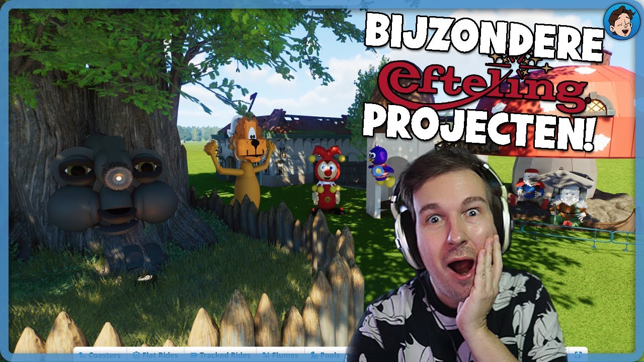 NIEUWE EFTELING PROJECTEN IN PLANET COASTER 2! - YouTube