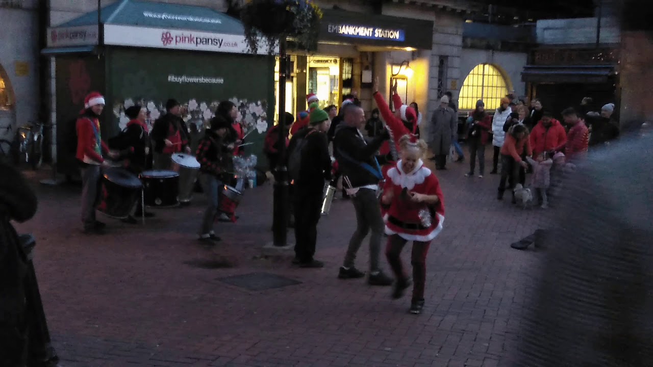 A bit of Christmas samba - YouTube