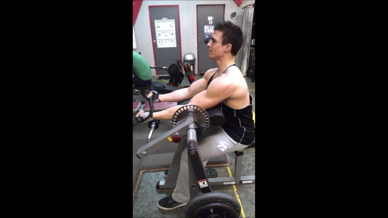 Curl machine (Biceps) - YouTube