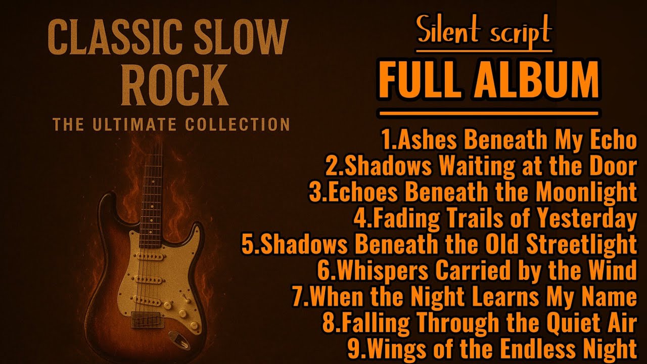 CLASSIC SLOW ROCK COLLECTION || FULL ALBUM BY SILENT SCRIPT CHANNEL ...