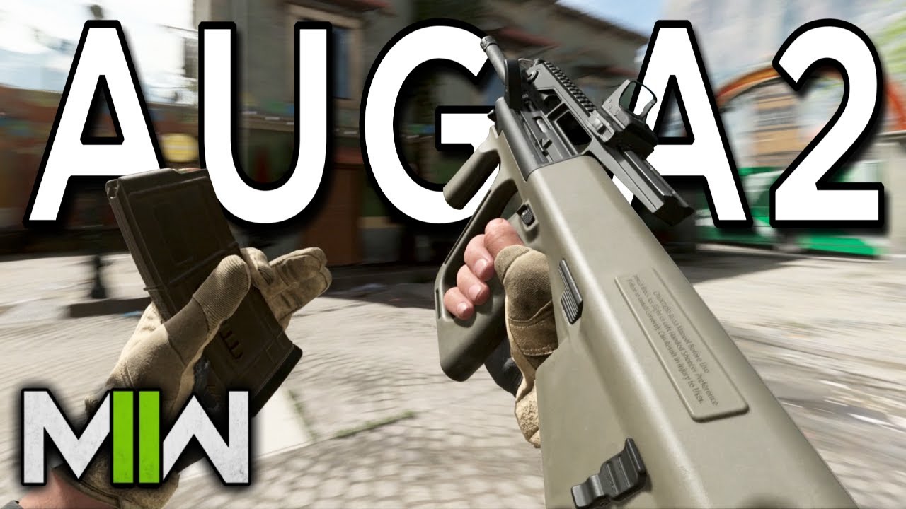 "Steyr AUG A2" (HCR 56) in Modern Warfare II Gameplay - YouTube