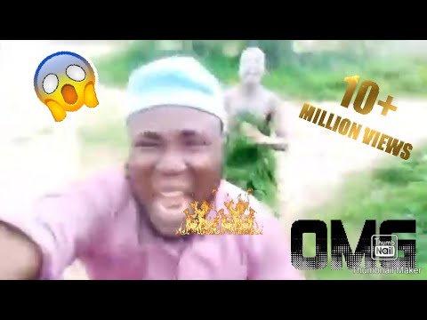 African guy running from a tribe member - YouTube