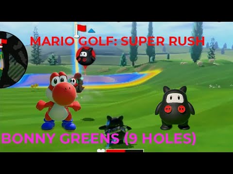 Mario Golf: Super Rush - Bonny Greens (2 Players, 9 Holes, Speed Golf ...