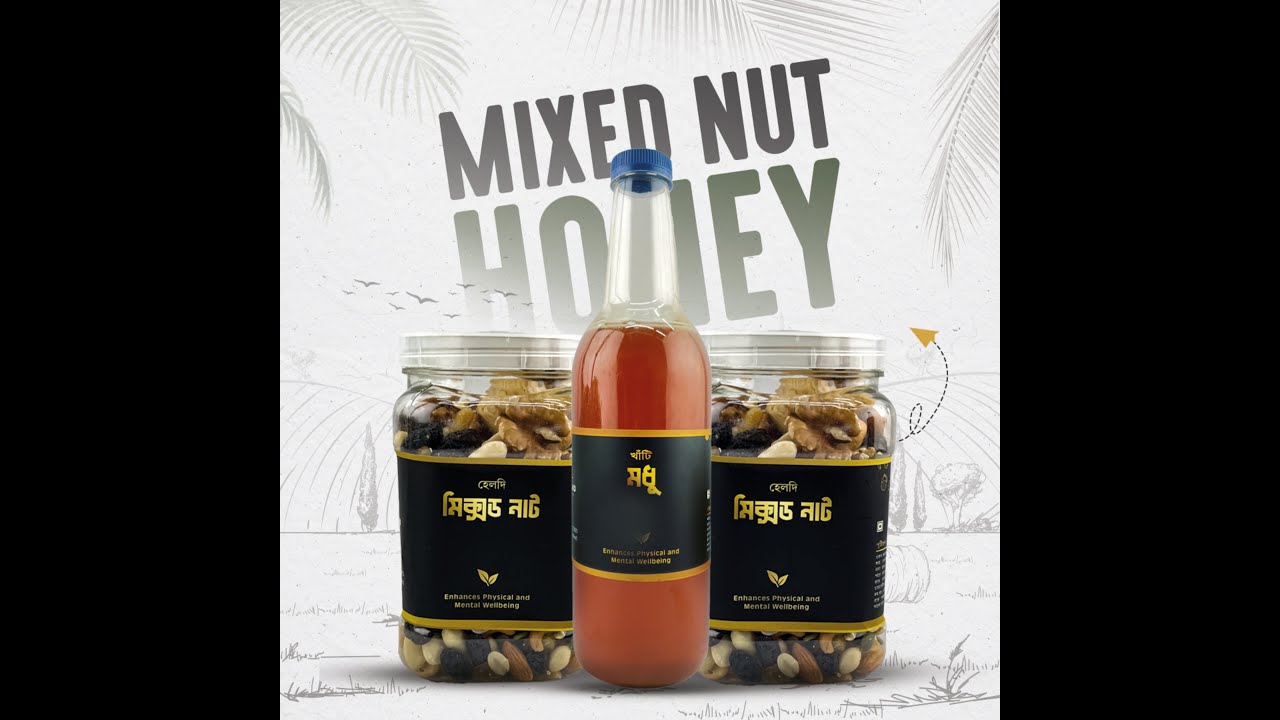 Mixed Honey Nut 1kg Mixed Nut + 1kg Honey Believer's Sign - YouTube