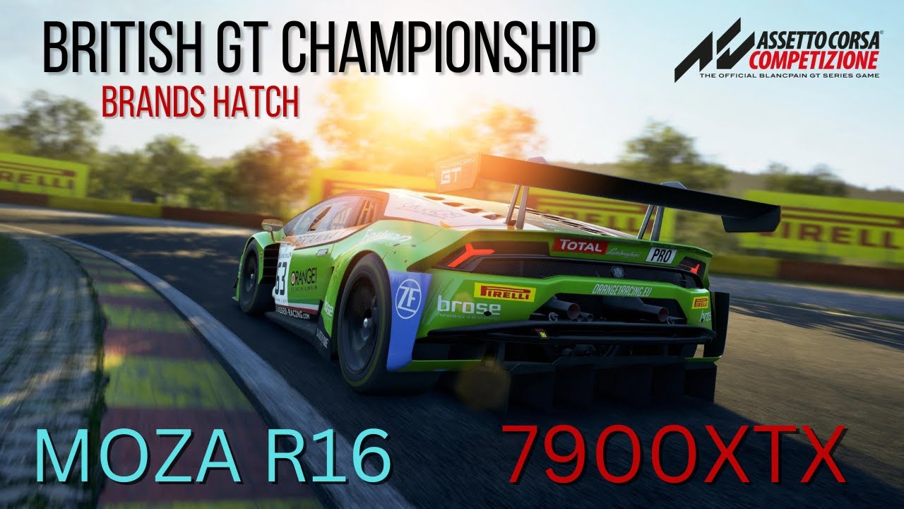 ACC Brands Hatch.....This is why i love sim racing! - YouTube