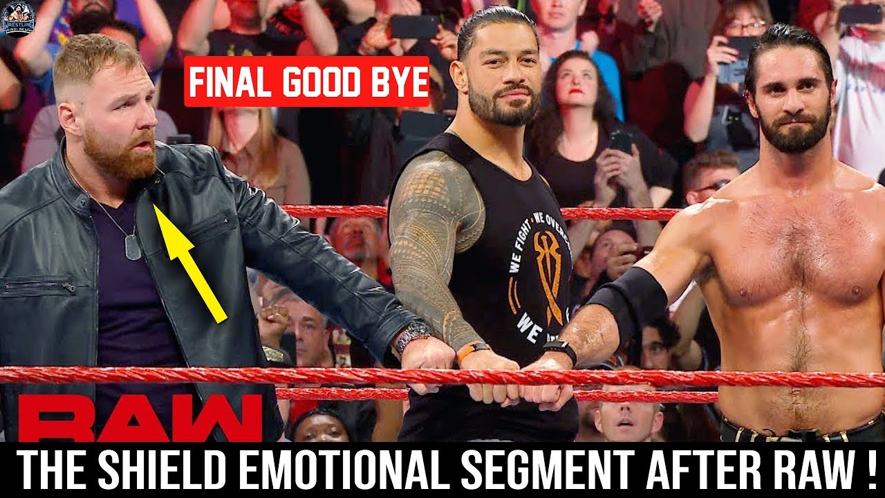 Dean Ambrose Emotional GOOD BYE From WWE ! Seth Rollins CRYING ! WWE ...